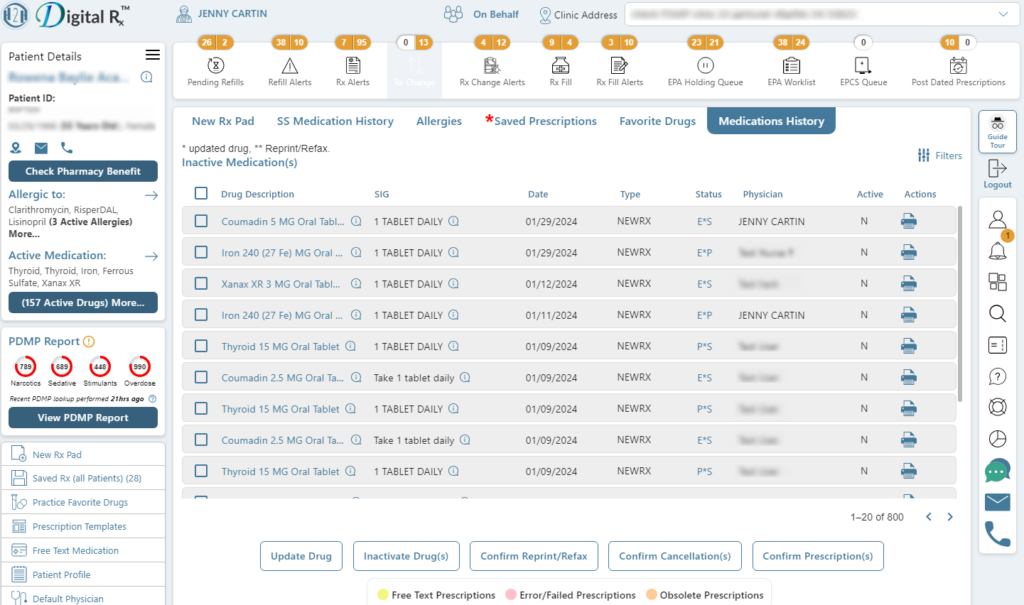 How to identify the user who deactivated a medication in medication ...